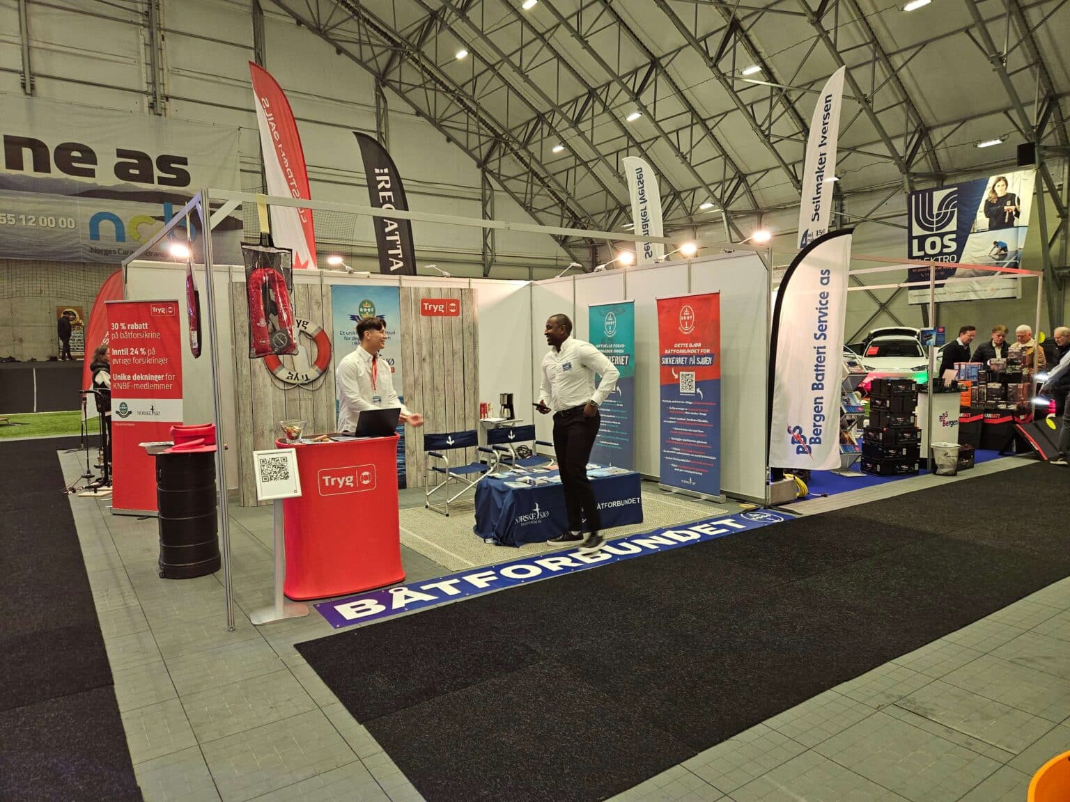 Båtforbundet på Båtmessen i Bergen - Kongelig Norsk Båtforbund